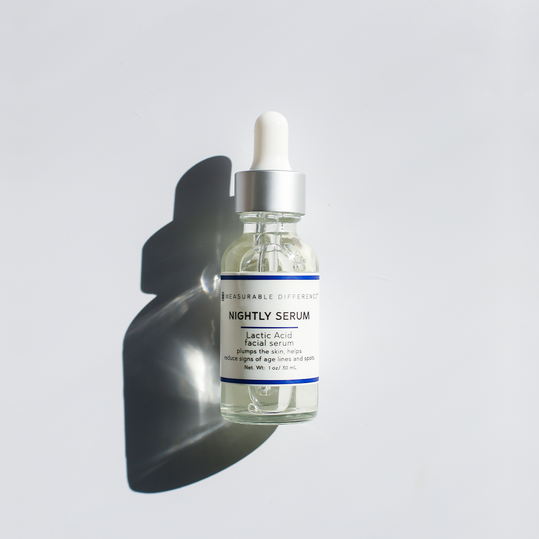 Nightly Face Serum - Lactic Acid Formula | Measurable Difference